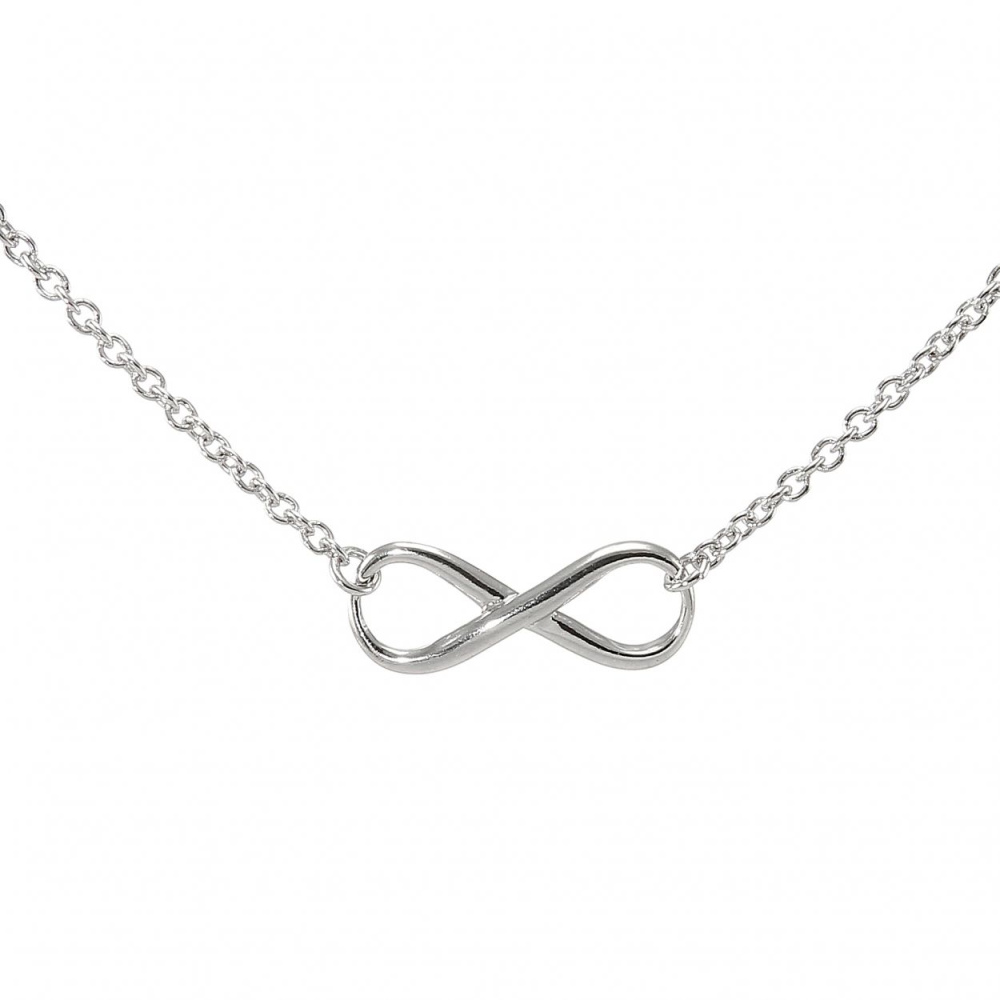 Collier Argent Signe Infini Ref. 48255